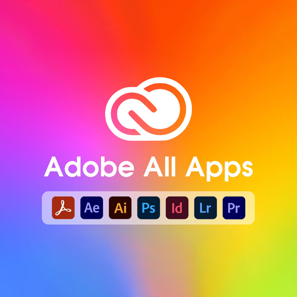 Adobe Creative Cloud All App 1 Năm (Dùng Riêng 2 Thiết Bị, Được Đổi ...