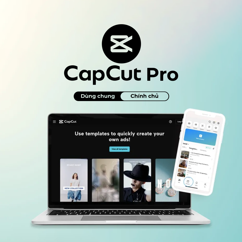 Capcut Pro 1 Năm (Chính Chủ 2 -3 Thiết Bị) - QH Digital Shop